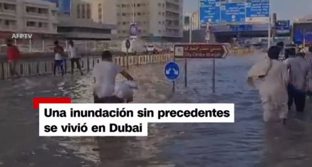 Inundaciones Históricas en Dubai Después de un Año de Lluvia en un Día ...